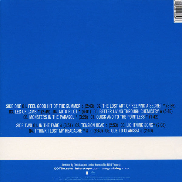 Queens Of The Stone Age – Rated R | Independent Goods