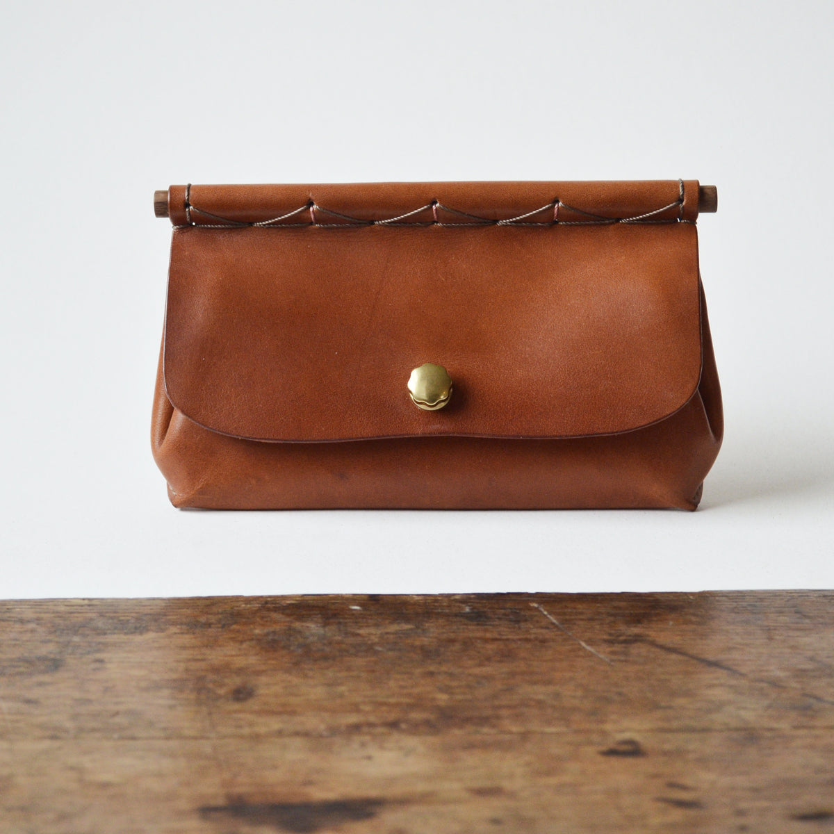 Wood Frame Accordion Wallet No.7 | Independent Goods